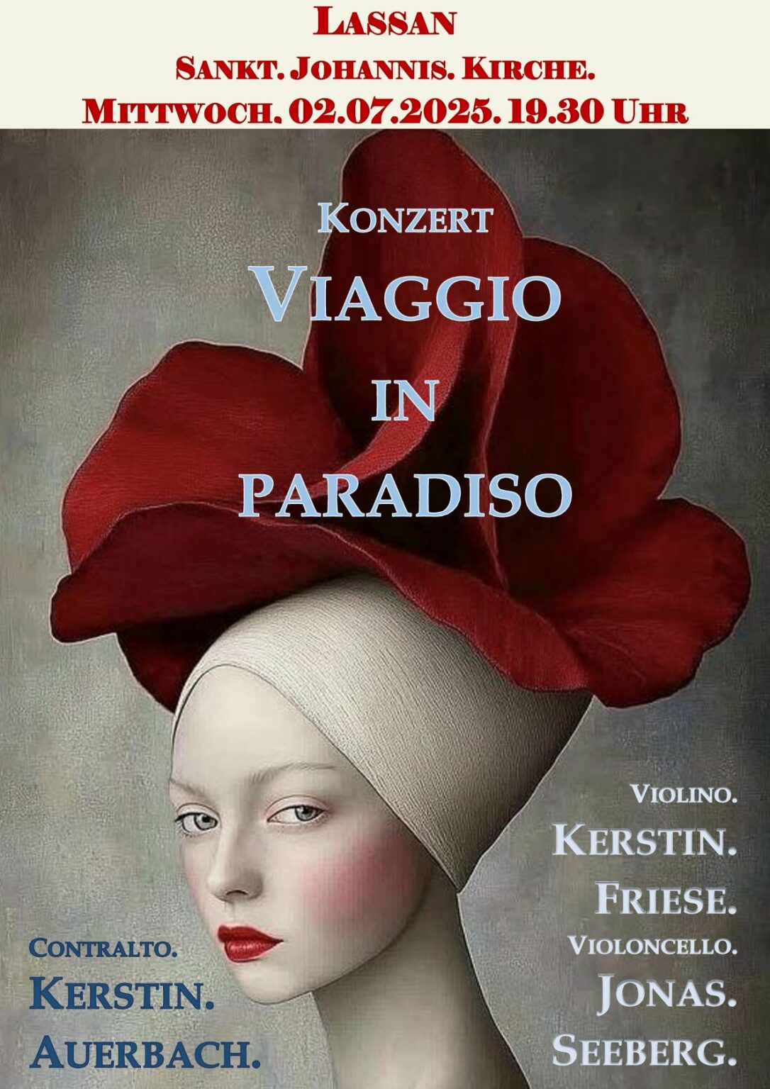 Konzert Viaggio in Paradiso – Lassan